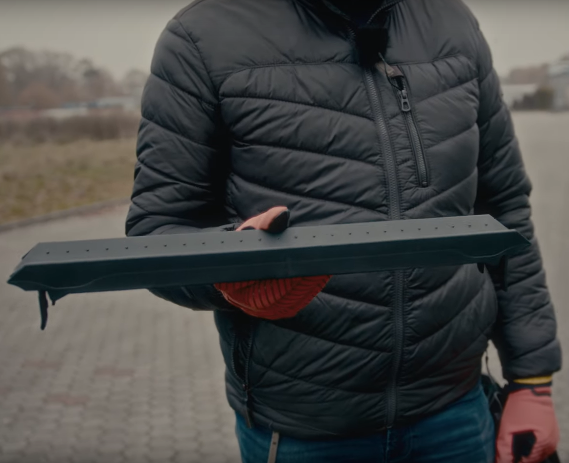 Uebler Auf- und Überfahrschiene inkl. Transporttasche – komfortable Auffahrrampe für Uebler ...